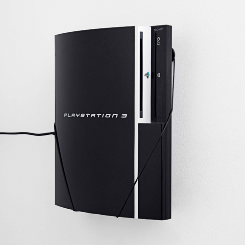 Display PlayStation 3 Fatboy (PS3) on the wall in the Wall Mount by ...