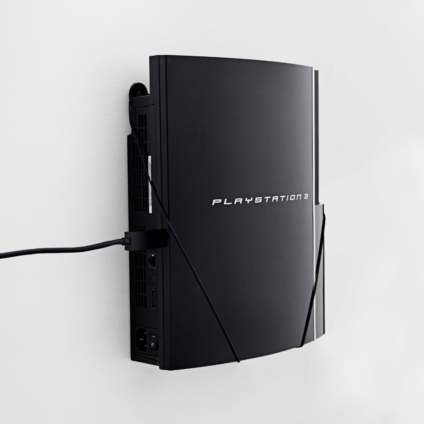 PlayStation 3 Fatboy (PS3 Fatboy) Wall Mount – FLOATING GRIP