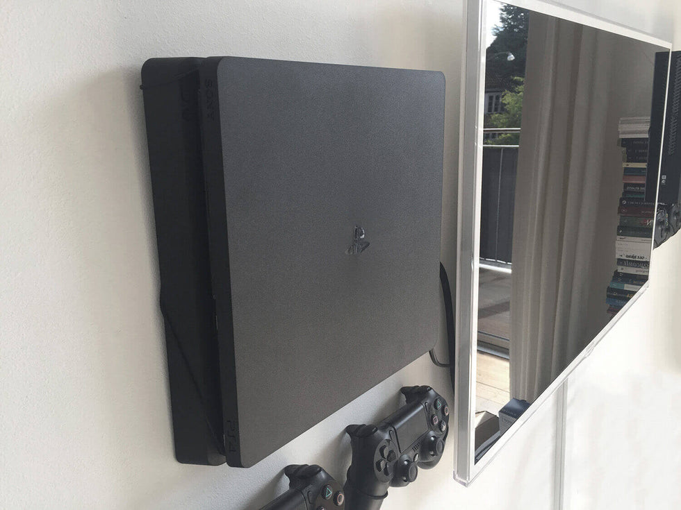 PlayStation 4 Slim (PS4 Slim) Wall Mount – FLOATING GRIP