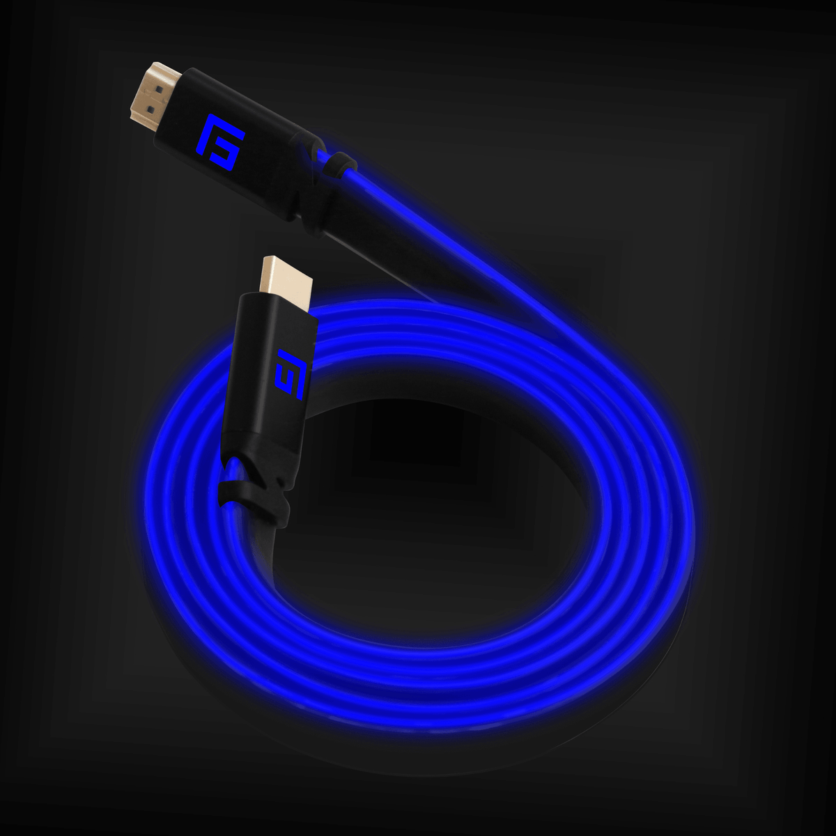 1.5M/5ft HDMI Cable with LED light | V2.1 | 8K/60Hz | FLOATING GRIP
