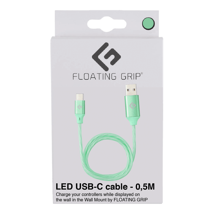 Usb C Cables With Led Light High Speed For Charge Sync Floating Grip