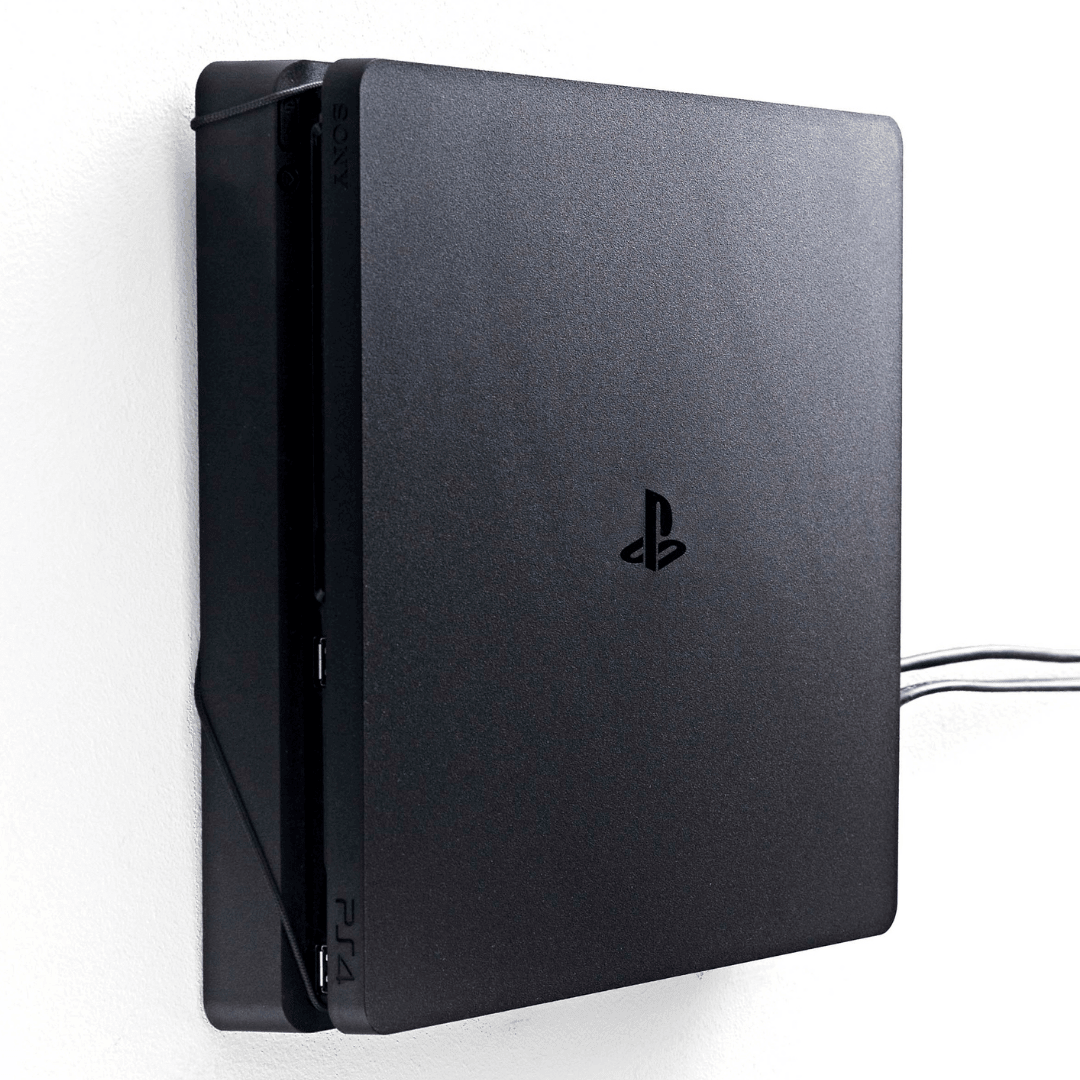 PS4 Slim Wall Mount | SONY PlayStation 4 Slim Compatible Mount ...