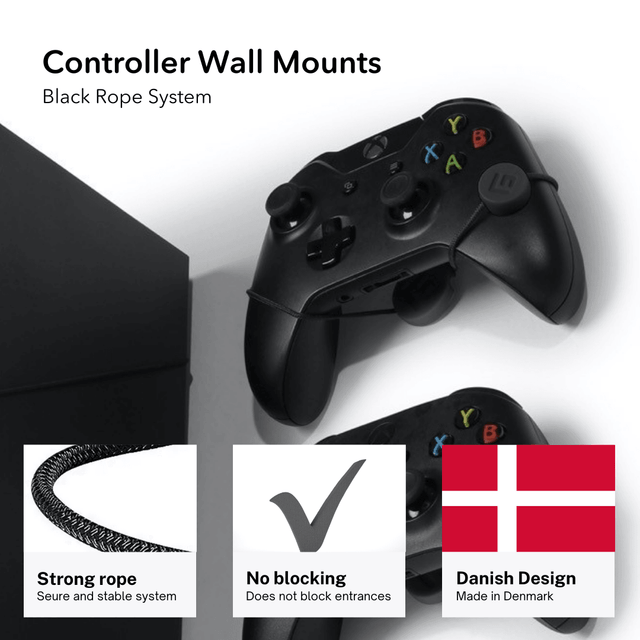 XBOX Controller Wall Mounts | Microsoft XBOX Compatible Mount ...