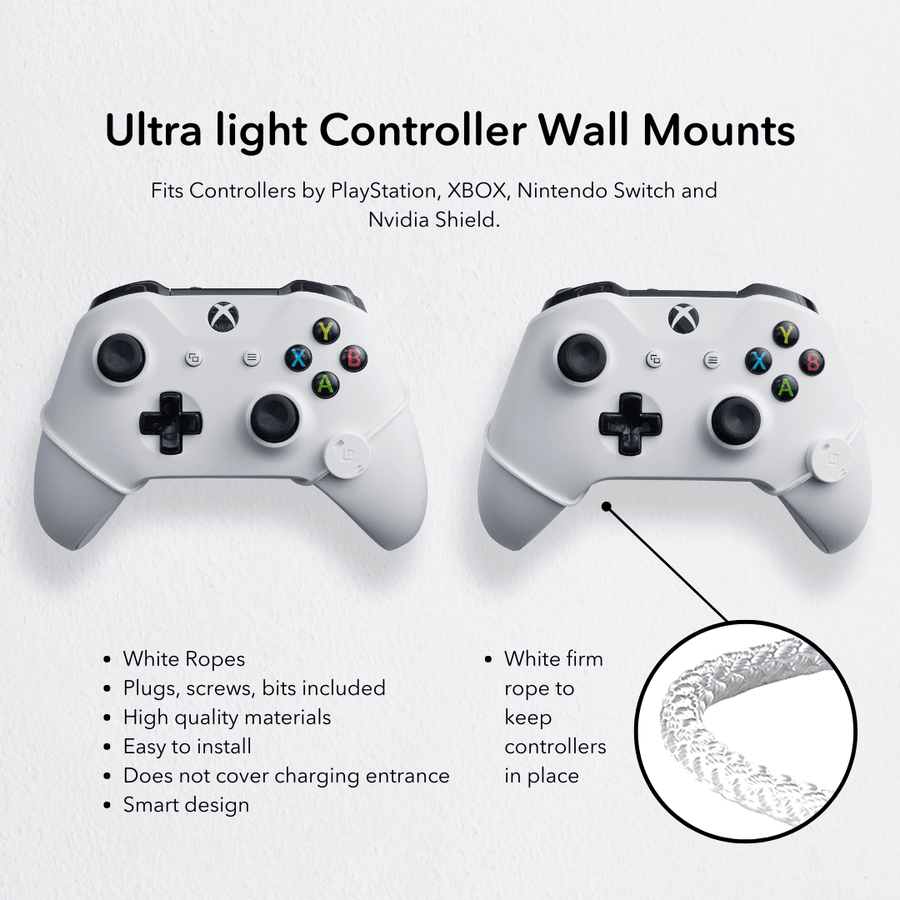 XBOX Controller Wall Mounts | Microsoft XBOX Compatible Mount ...